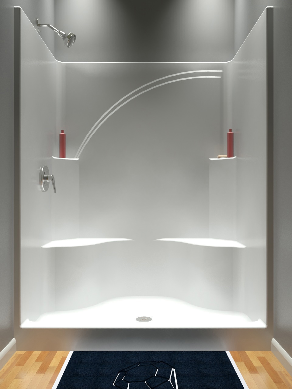 Diamond Showers (Standard & Optional) | Heckaman Homes